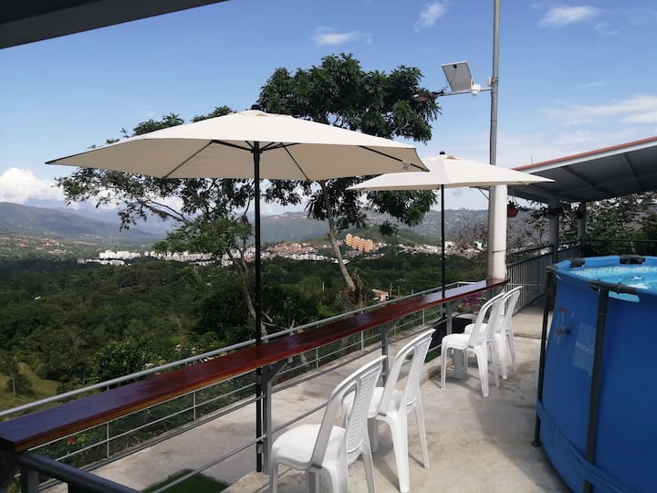 Casa Campestre Con Piscina, Barbacoa, Kiosco Y Más - Piedecuesta