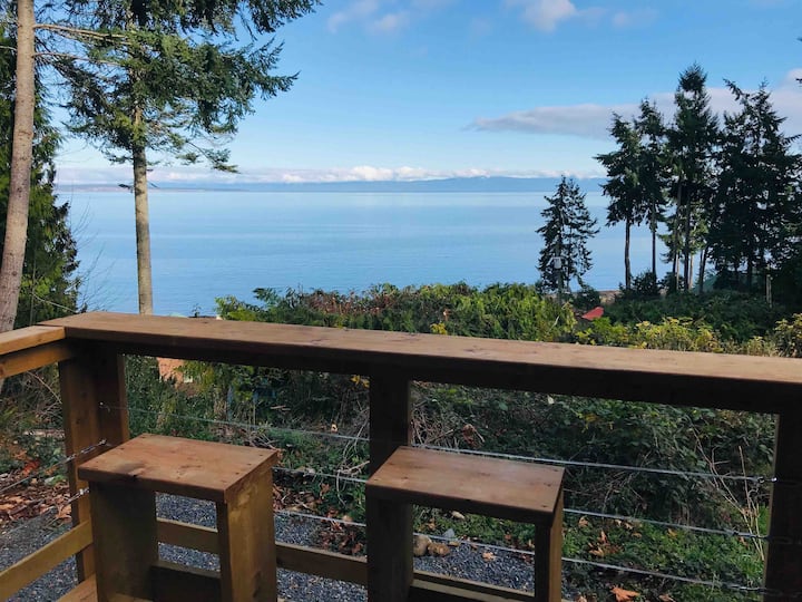 The Happy Vista Cabin- Paradise North Of Qualicum - Vancouver Island