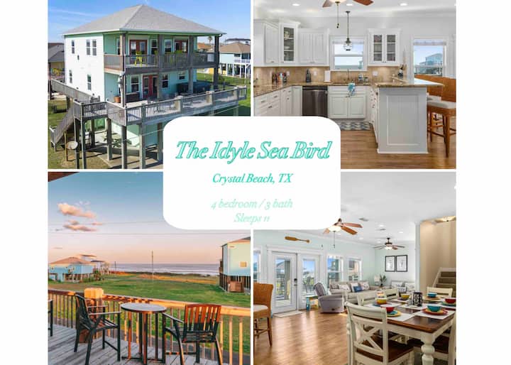 *Steps To Beach*family Friendly* - Crystal Beach, TX