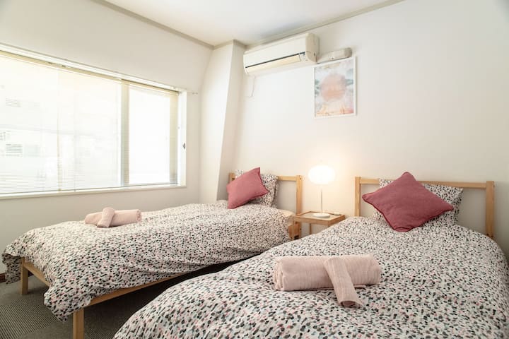 6ldk☆133㎡☆13guest☆3min Juso Stn.☆private House☆ - Osaka