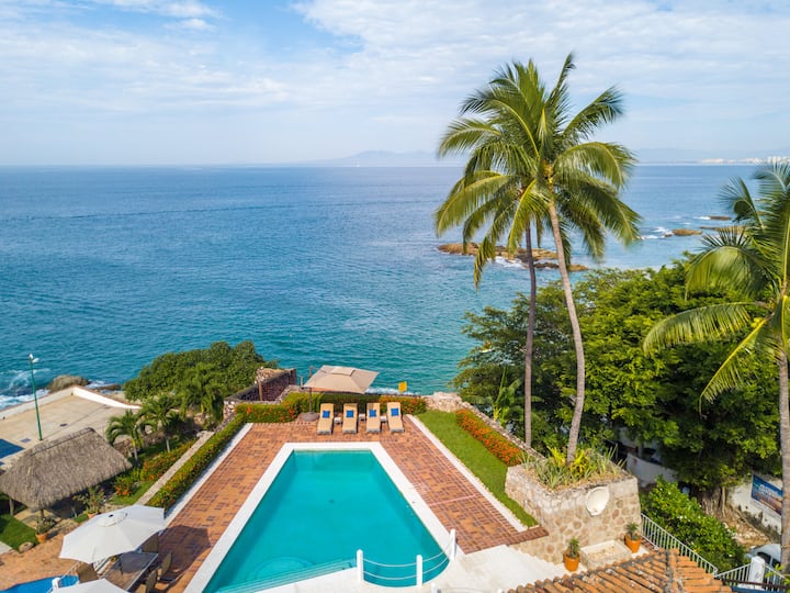 Beach Front House, Discover The Jewel Of Pacific - Puerto Vallarta