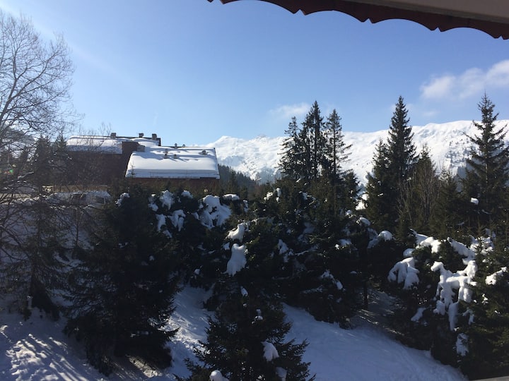 Meribel Rond-point - Charming Apt On Slopes 45 Sqm - Méribel
