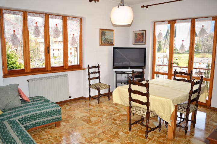 Grande Appartamento In Villa Con Giardino - Clusone