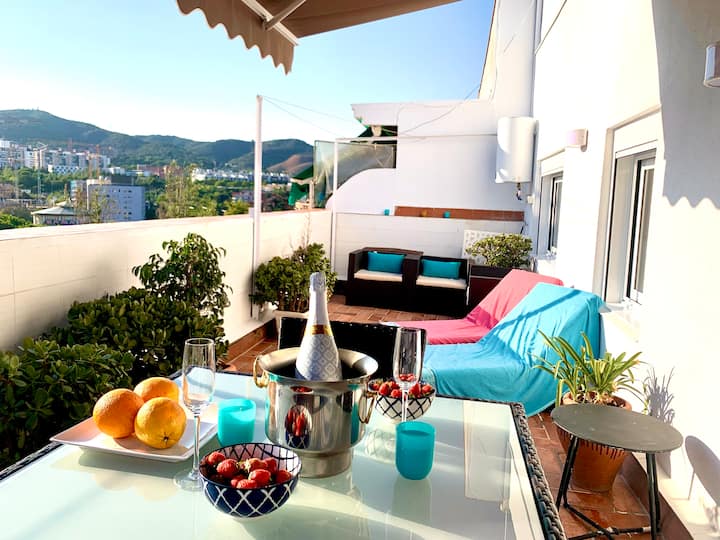 Tibidabo View Brand New Panoramic Penthouse - Barcelone