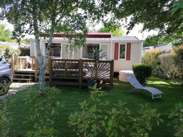 Mobil Home Climatisé Sur Parcelle Camping 4* - 비스꺄호쓰