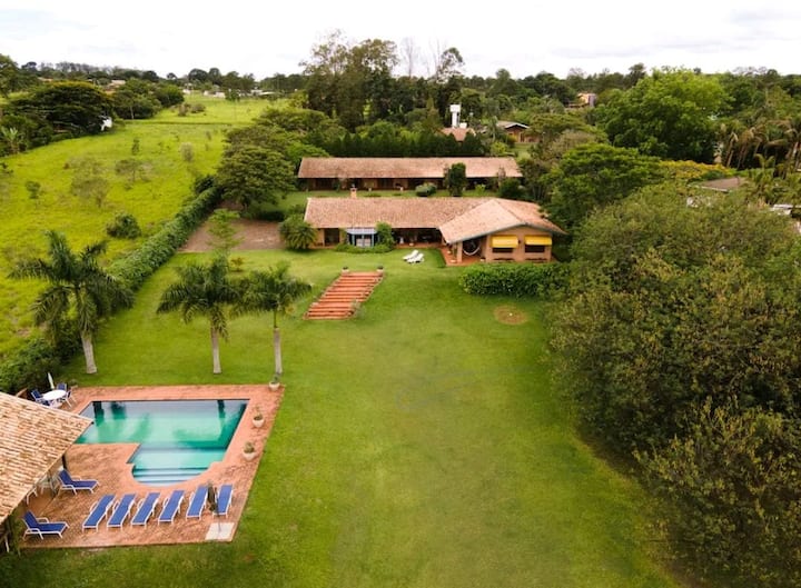 Fascinante Casa Represa Avaré Pé Na Areia Lu - Avaré
