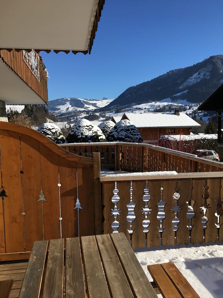 Rez De Jardin Cosy à Deux Pas De Tout ! - Crest-Voland