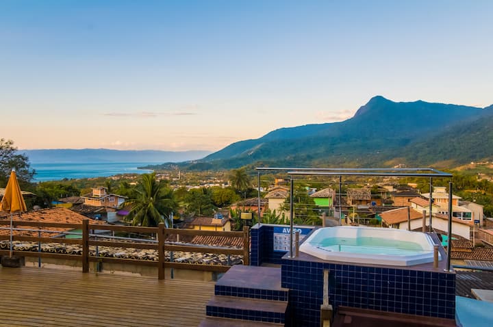 Casa#1 - Piscina, Bbq & Natureza P/ Família C/ Pet - Ilhabela