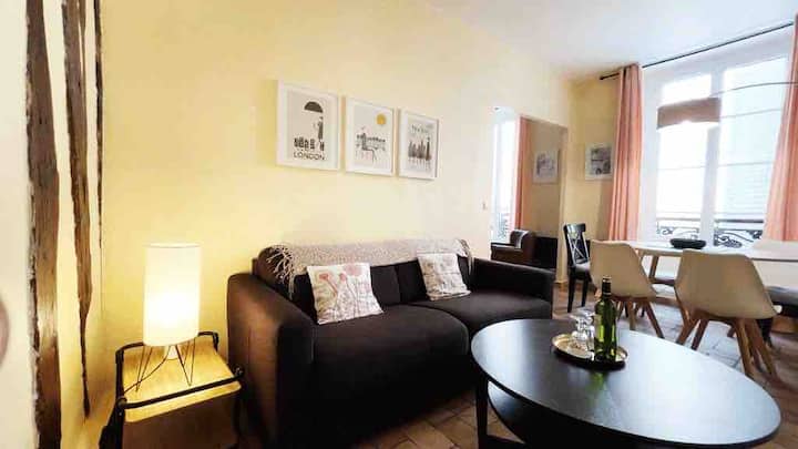 Appartement Dans Le Marais : 3 Chambres - Paris