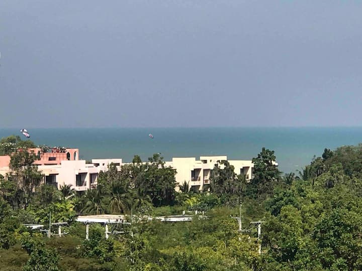 Cosy, Nice Sea View Studio, 5 Min Walk To Beach. - Hua Hin