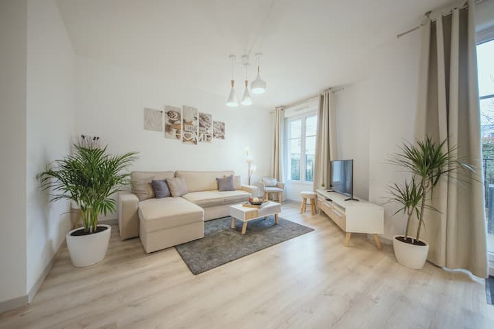 Lovely Cosy Apt - Terrace - 5 Min Disneyland_paris - Disneyland París
