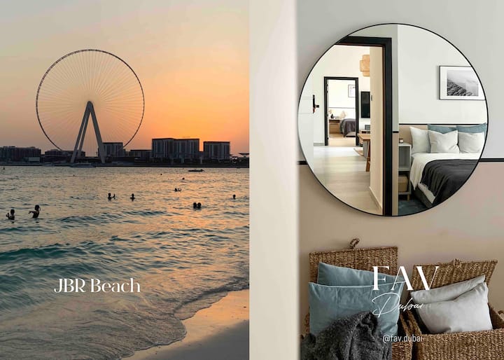 Jbr Beach/marina • Pool&seaview • Fav 2-bedroom - Dubaj