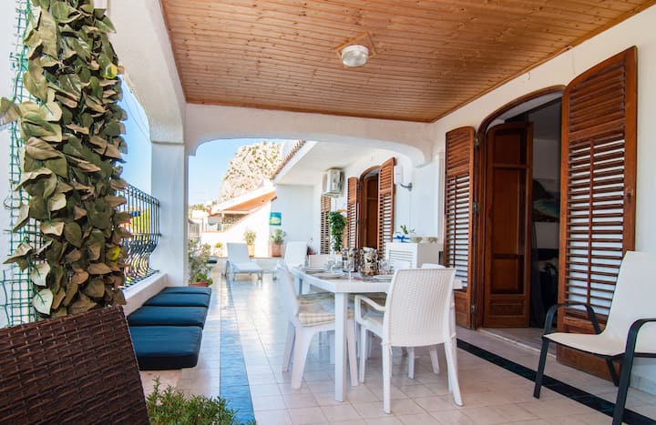 Addaura Mondello Appartamento In Villa Vista Mare - Palermo