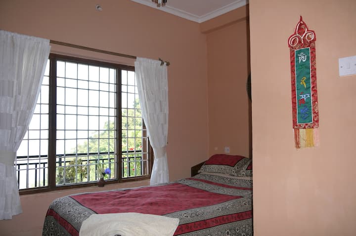 Peace Dragon Lodge. Basic Double. Private Shower - Pokhara