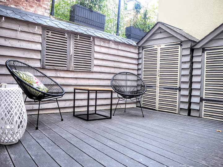 Studio Cocooning Avec Belle Terrasse Trouville - Deauville