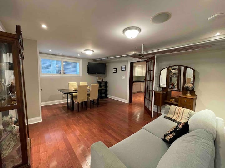 Airy Private Bedroom-share Bsmt W/up To 2 Others - 