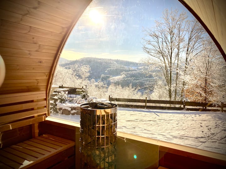 Chalet Vosges, Spa, Sauna, Piscine, Alsace - Alsace