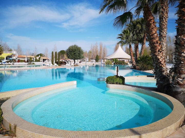 Bord Mer 6/8 People Camping**** Vias-plage Hérault - Vias