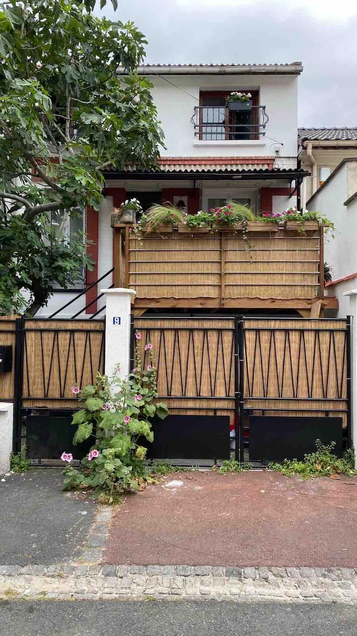 Charmante Maison 2 Terrasses à 5 Mins Du Métro - Bagnolet