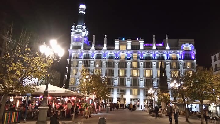 Madrid Centro-sol-calle Del Principe-pza Santa Ana - Fuenlabrada
