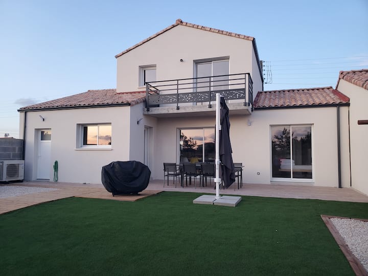 Jolie Maison De Vacances Vue Mer - Vendée