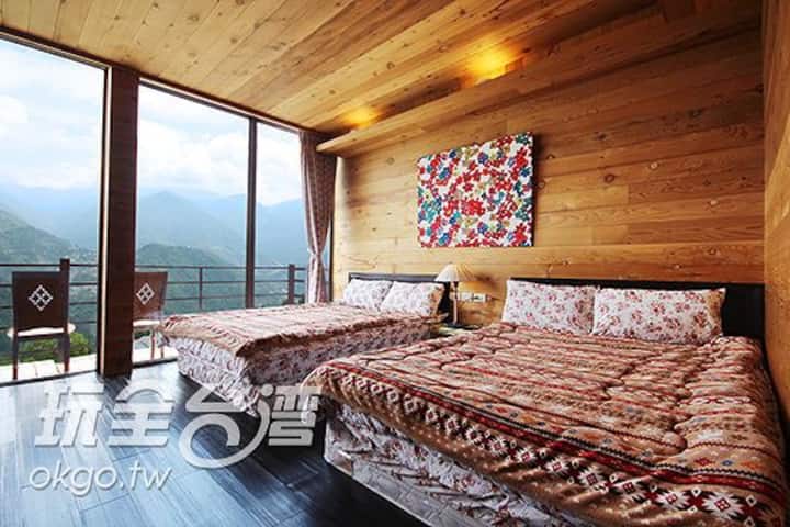 Villarelax景觀花屋四人房 - Ren'ai