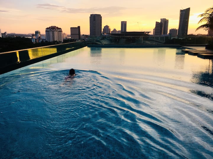 Ps Backpacker Single Room -Pool/gym/parking - 조호르바루