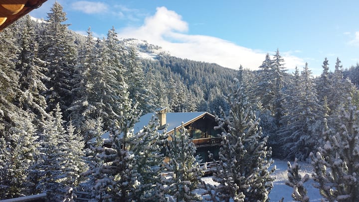 Ski-in-ski-out Chalet Crans-montana - Vercorin