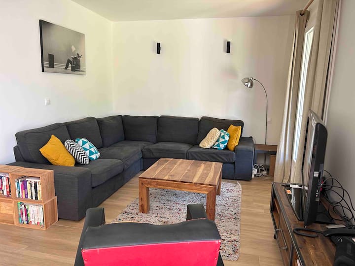 Maison Familiale Calme Avec Piscine De Résidence - Antibes