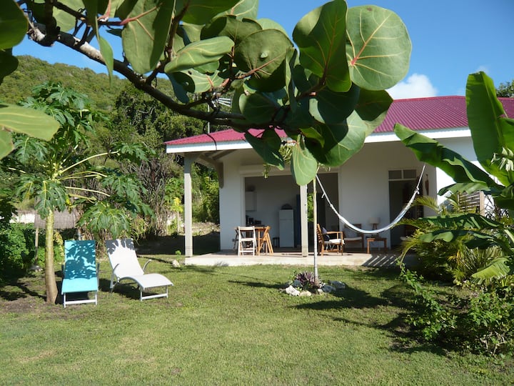 Villa Indigo Tout Confort à 400m Du Lagon - Marie-Galante