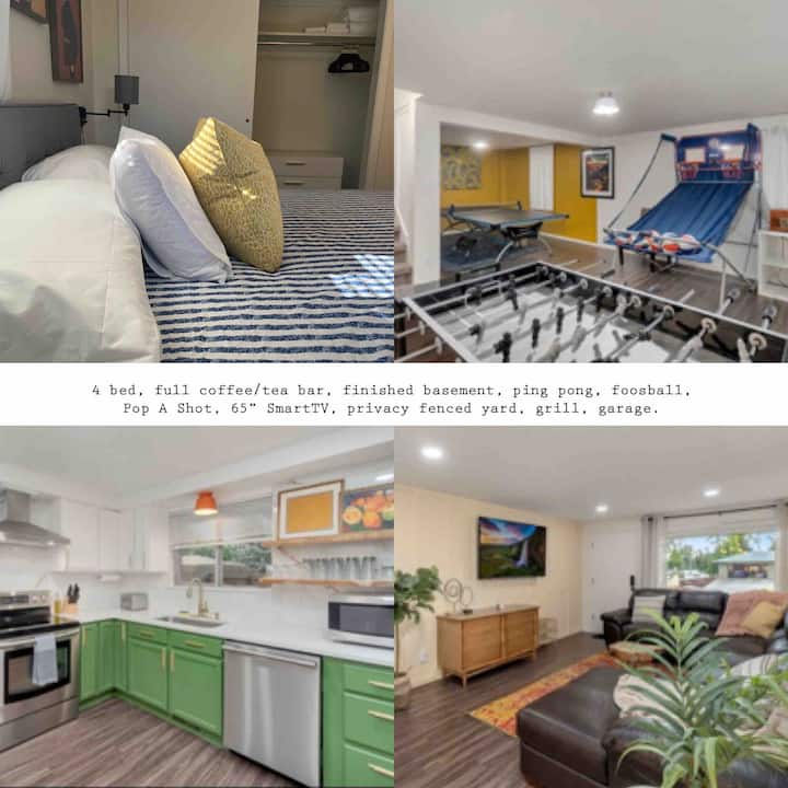 Family Fun, Game Room In Finished Basement! - Loveland, CO