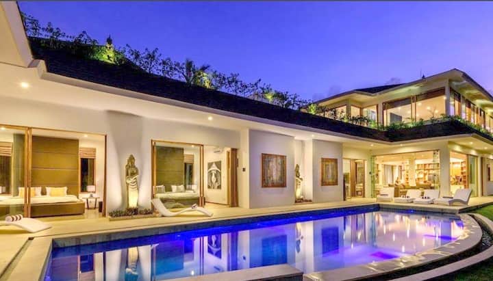 Villa Hao Kan Luxurious 5 Bedroom Villa In Berawa - Canggu