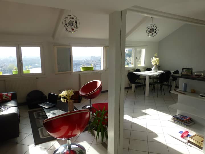 Très Beau T5 Surplombant Lyon - Lyon