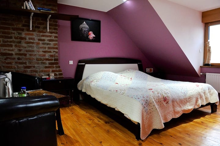 Chambre Feu Dans Grande Maison  3 * Namaste - Dunkerque