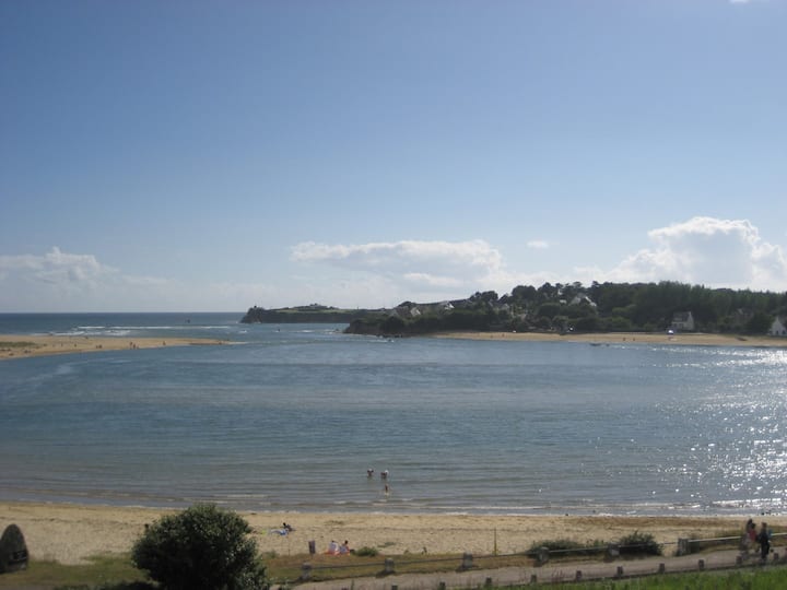 Superbe T3 Pleine Vue Mer, Terrasse, Plage. - Guidel