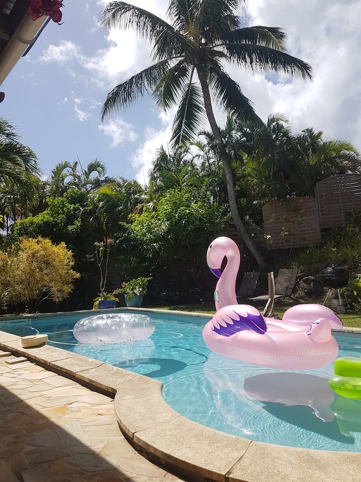 Villa Filao, 4 Chambres, Piscine Privée - Martinique