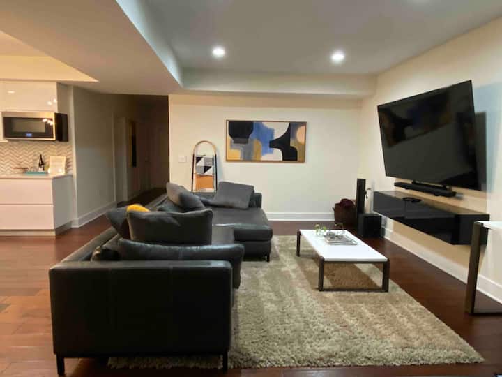 Modern 2,000 Sq Ft: Entire Lower Level - Arlington, VA
