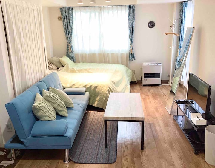 Sk33/a Cozy Studio Apartment/downtown/free Parking - Sapporo