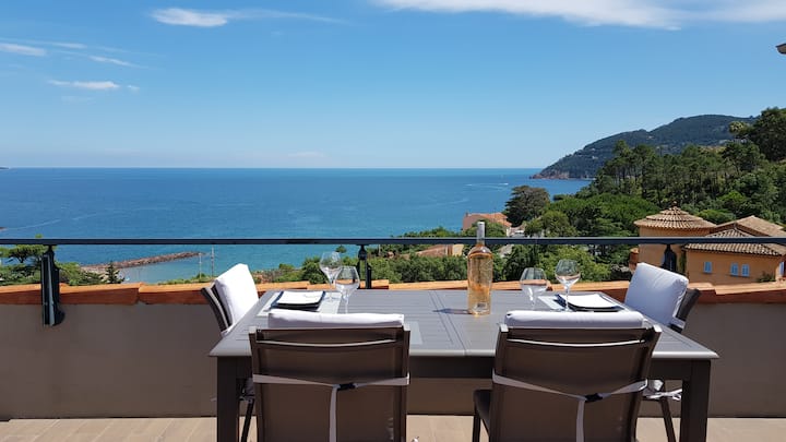 Face Mer, Plages Et Commerces à Pieds. - Théoule-sur-Mer