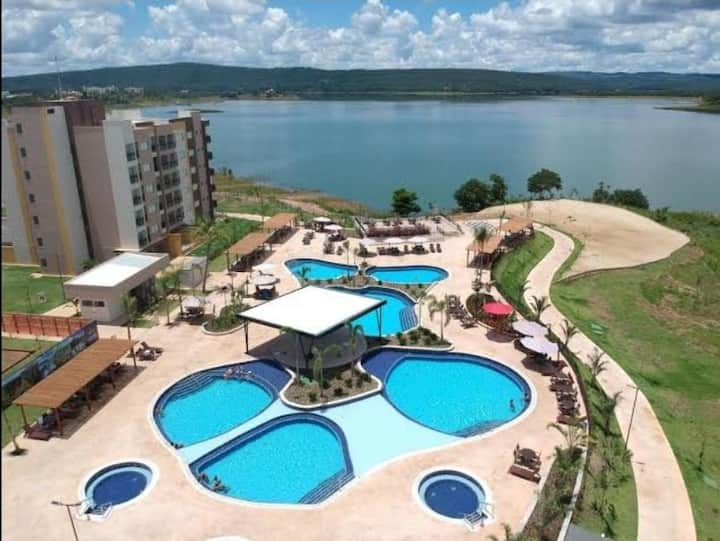 Apartamento Em Eco Resort Praias Do Lago - Caldas Novas