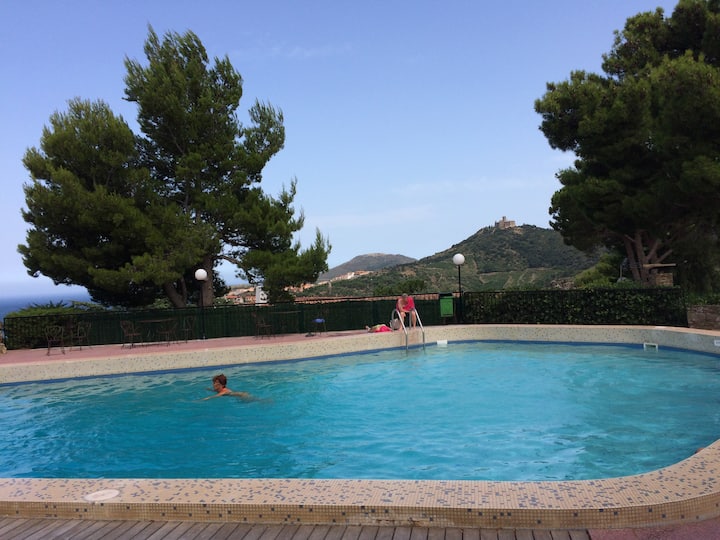 Studio Et Parking Privé à 10min à Pied De La Plage - Collioure