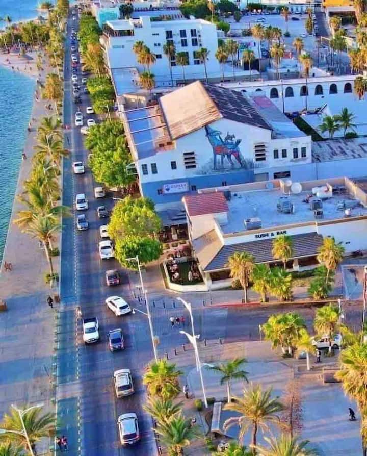 Mar-a-villa 1 Cuadra Playa Y Malecón - La Paz