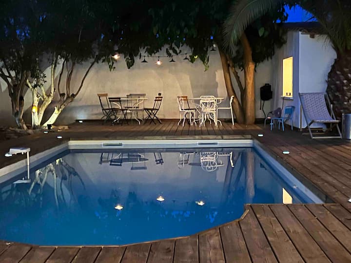 Maison Du Bonheur Piscine Jacuzzi Proche Plage - Lunel