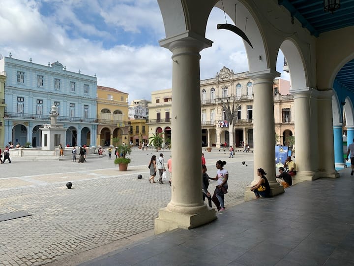 Osorio Apartment For Rent In Plaza Vieja. - Havana