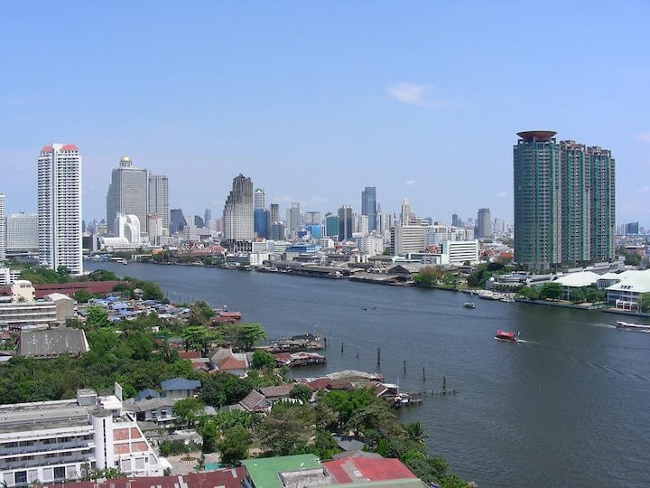 The Peaceful Beautiful River View. - Bangkok