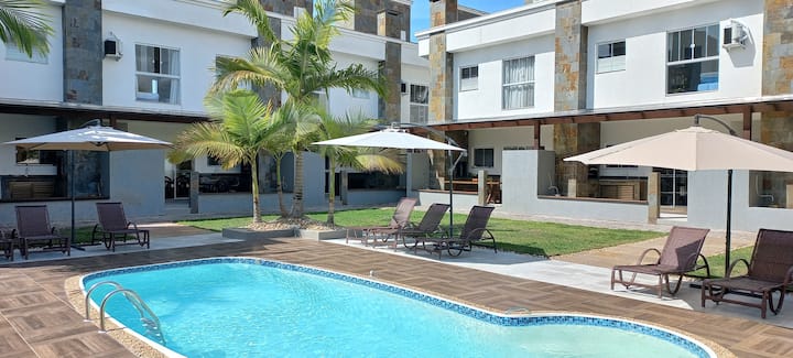 (1)casa Com Piscina E Banheira-uma Quadra Da Praia - Itapoá