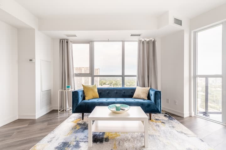 2bdrm+2 Bth~stunning View/gym/netflix/pet Friendly - Mississauga