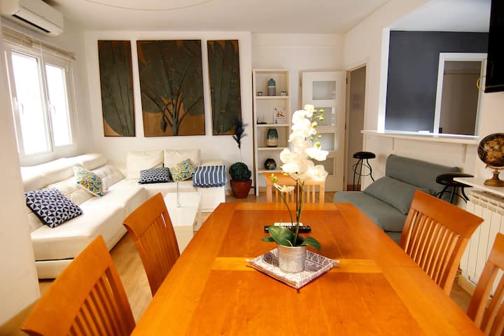 Appartement Latina, 70 M2, 2ch, 6 Pers, Terrasse - Madrid