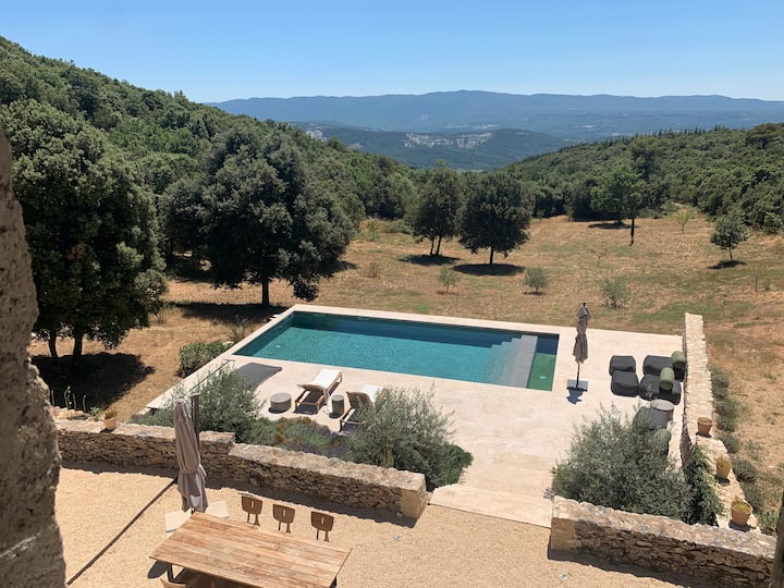 Bergerie 18ème Au Cœur Du Luberon - Rustrel