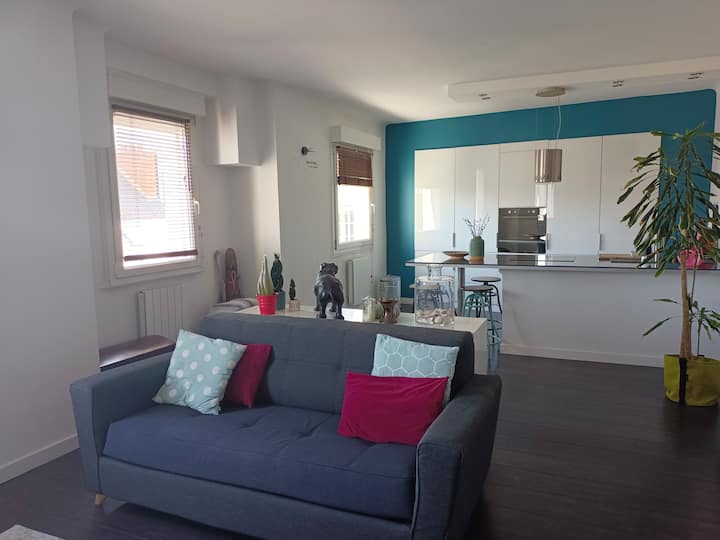 Appartement Lumineux + Place De Parking Sécurisée - Vannes